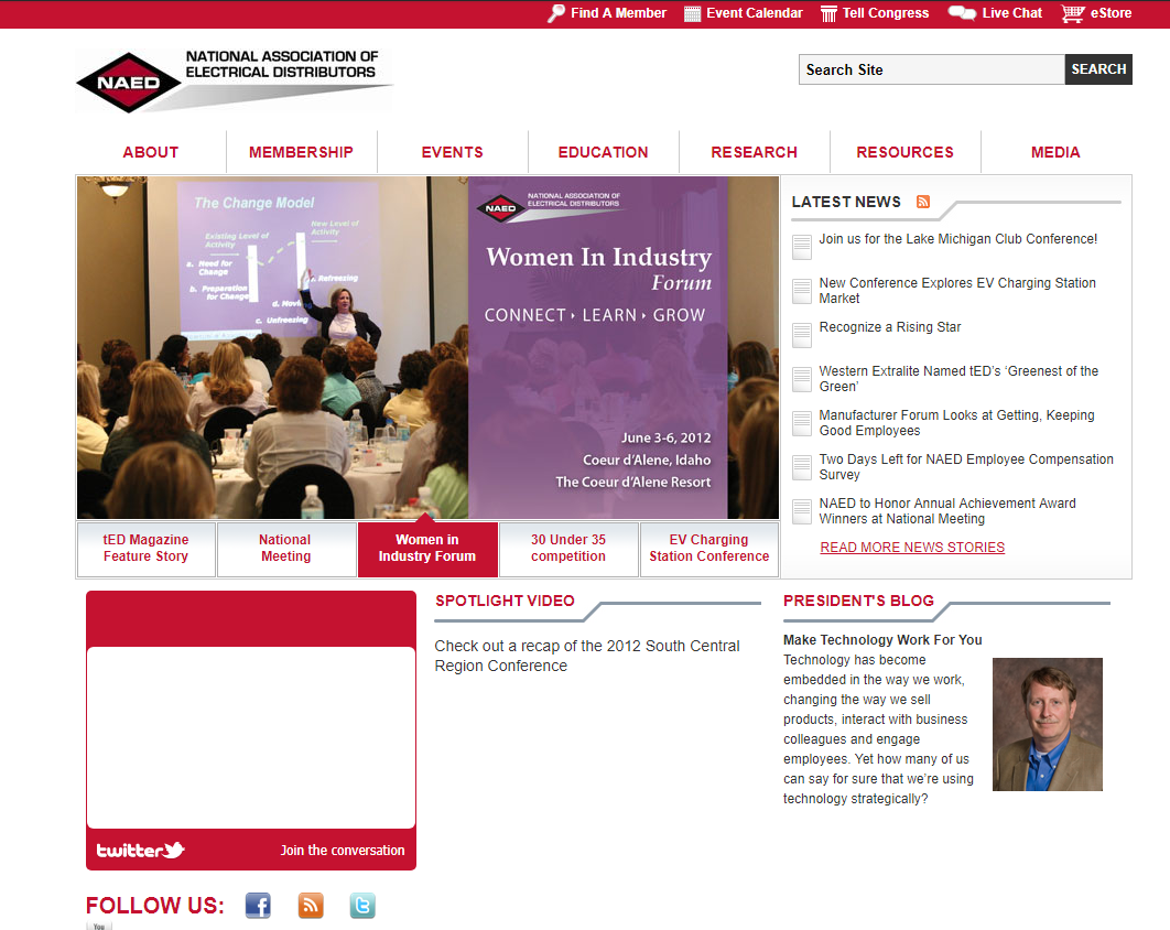 NAED Launches New Website